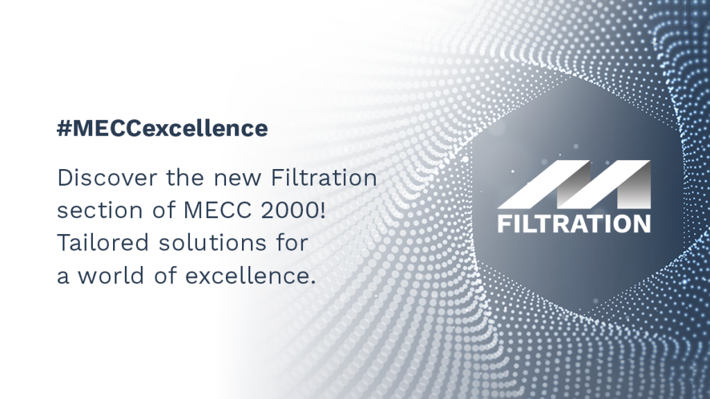 MECC 2000 introduces the Filtration section: 40 Years of excellence for ...